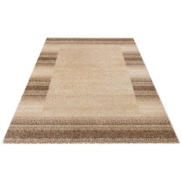 Teppich my home "Oriol" Teppiche Gr. B/L: 120 cm x 170 cm, 13 mm, 1 St., beige (natur) Esszimmerteppiche mit Bordüre, flacher Teppich, Kurzflor, pflegeleicht, rechteckig