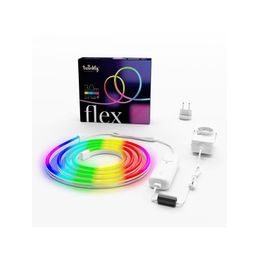 Twinkly Flex - App-controlled RGB LED neon tube. 3 Meters. White Wire.