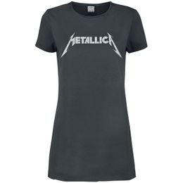 Metallica Amplified Collection - Logo Kurzes Kleid charcoal in L