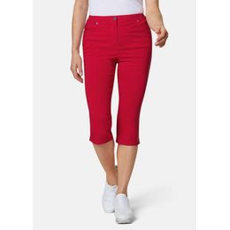 GOLDNER 7/8-Caprijeans Kurzgröße: Capri-Super-Stretch-Hose Carla