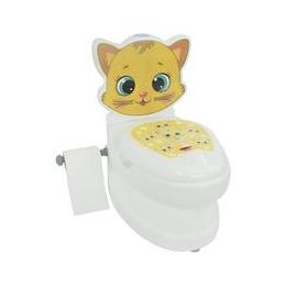 Jamara Meine kleine Toilette Katze, Töpfchen weiß/mehrfarbig Sitzhöhe: 21.5