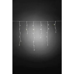 Konstsmide Lichtervorhang-Eisregen Außen 1,5 V 80 LED Warmweiß (B x H) 300 cm x 87.5 cm
