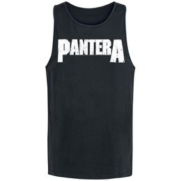 Pantera Logo Tank-Top schwarz in L