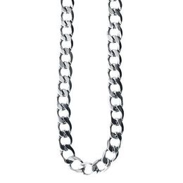 etNox hard and heavy etNox Basic Chain Halskette silberfarben