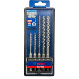 Bosch EXPERT SDS plus-7X Hammerbohrer Set 5-tlg. Ø 5 | 6 | 6 | 8 | 10 mm, Ideal zum Bohren in Stahlbeton