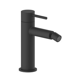 Herzbach SIRO BLACK Bidet-Einlochbatterie mit Ablauf Schwarz matt, 30.120360.1.12 30.120360.1.12