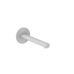Herzbach SIRO WHITE Wandauslauf 210mm rund gerade Weiß matt, 30.120200.1.07 30.120200.1.07