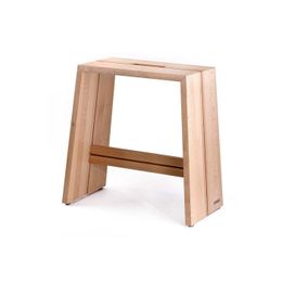 NATUREHOME Hocker Sitzhocker Holzhocker Design versch. Holzarten (1 St.