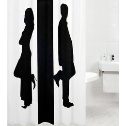 Sanilo Duschvorhang Unisex Breite 180 cm, schwarz|weiß