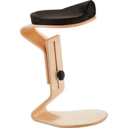 mayer Sitzmöbel Mayer Sitzmöbel Arbeitshocker Hocker myERCOLINO mit Comfortsitz, ermöglicht dynamisches Sitzen, grau