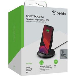 Belkin BoostCharge Wireless Charging Stand 15 W Akku-Ladestation, schwarz