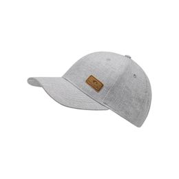 Chillouts Baseball Cap Amadora Hat in melierter Optik, One Size, verstellbar, grau