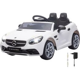 Jamara Elektro-Kinderauto Ride-on Mercedes-Benz SLC, Belastbarkeit 30 kg, inkl. Akku und Ladegerät, weiß