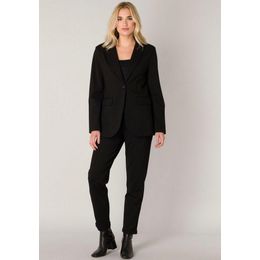 Base Level Jerseyblazer, schwarz