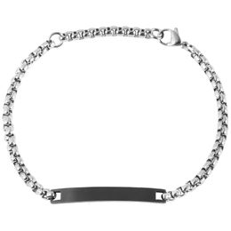 Akzent ID Armband Mohau (einzeln), silberfarben