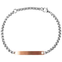 Akzent ID Armband Moya (einzeln), silberfarben