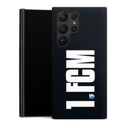 DeinDesign Galaxy S23 Ultra Handy Premium Case Smartphone Handyh&uuml;lle Schutzh&uuml;lle matt 1. Fcm 1. Fc Magdeburg Official Licensed Product Premium Case