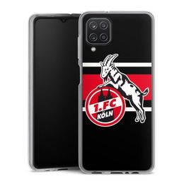 DeinDesign Galaxy A12 Handy Silikon H&uuml;lle Case transparent Handyh&uuml;lle 1. Fc K&ouml;ln Logo Official Licensed Product Silikon Case