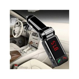 Meditrade GmbH Trade Shop Traesio - freisprechanlage bluetooth transmitter mit fm display MP3 player usb auto modulator