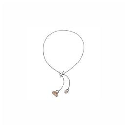 Guess Edelstahlkette Guess Modeschmuck Damen Halskette mit Anhänger CWN90706 45 cm