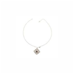 Guess Edelstahlkette Guess Modeschmuck Damen Halskette mit Anhänger UBN91102 50 cm Edelstah