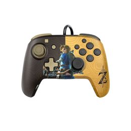 PDP - Performance Designed Products Link Breath of the Wild REMATCH Gamepad, grau|schwarz