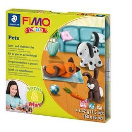 Staedtler Modelliermasse FIMO® kids Pets mehrfarbig