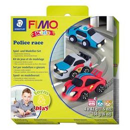 Staedtler Modelliermasse FIMO® kids Police Race mehrfarbig