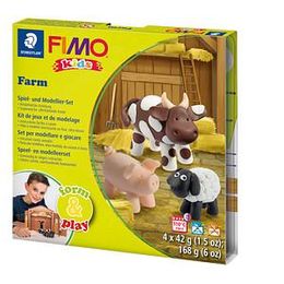Staedtler Modelliermasse FIMO® kids Farm mehrfarbig