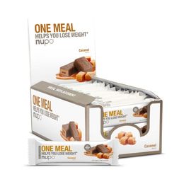 nupo One Meal Riegel Caramel 24x60 g