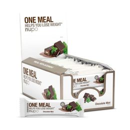 nupo One Meal Riegel Chocolate Mint 24x60 g