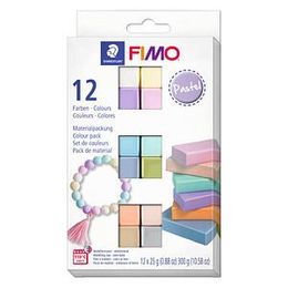 Staedtler Modelliermasse FIMO® soft Pastel mehrfarbig