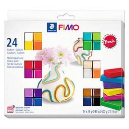 Staedtler Modelliermasse FIMO® soft Basic mehrfarbig