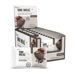 nupo One Meal +Prime Soft Baked Cookies-Cream 12x70 g Riegel
