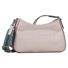 Tom Tailor Schultertasche Teresa Baguette bag, in dezentem Stil, grau
