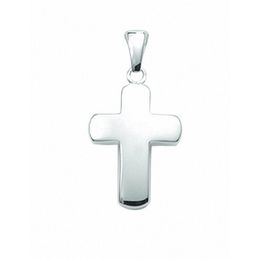 Adelia´s Adelia´s Kette mit Anhänger 925 Silber Kreuz Anhänger, Schmuckset - Set mit Halskette, silberfarben