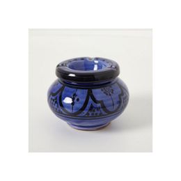 Casa Moro Aschenbecher Marokkanischer Keramik Aschenbecher Windaschenbecher handgetöpfert