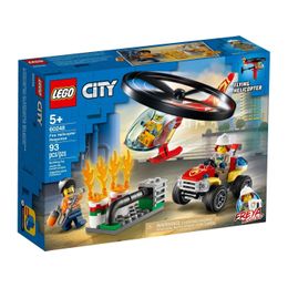 Lego® Konstruktionsspielsteine Lego® City 60248 Einsatz mit dem Feuerwehrhubschrauber