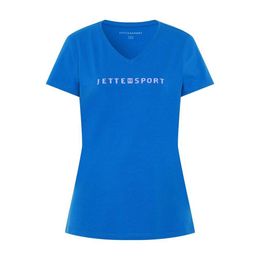 JETTE SPORT Print-Shirt mit Logo-Pigment-Print