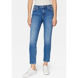 Mavi Slim-fit-Jeans trageangenehmer Stretchdenim dank hochwertiger Verarbeitung, blau