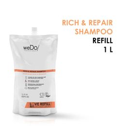 weDo/ Professional Rich & Repair Shampoo Nachfüllpack 1000ml