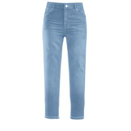 WITT Damen 7/8-Jeans mit Stretch-Anteil, blue-bleached, Gr&ouml;&szlig;e 19