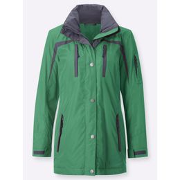 WITT Damen Funktionsjacke wind- und wasserabweisend, gr&uuml;n, Gr&ouml;&szlig;e 25
