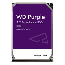 Western Digital WD Purple interne HDD-Festplatte (6TB) 3,5", schwarz|silberfarben