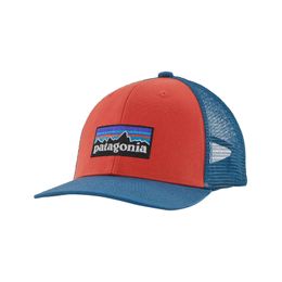 Patagonia - Marken - K's Trucker Hat P-6 Logo Sumac Red - Rot