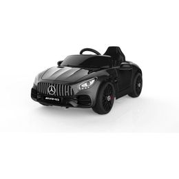 Kinderfahrzeug - Elektro Auto Mercedes amg gt - Lizenziert Kinderauto Schwarz