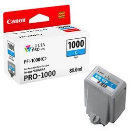 Canon PFI-1000 C cyan Druckerpatrone