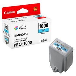 Canon PFI-1000 PC Foto cyan Druckerpatrone