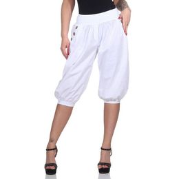 Mississhop Caprihose Damen Capri Hose Haremhose Jogginghose M.371