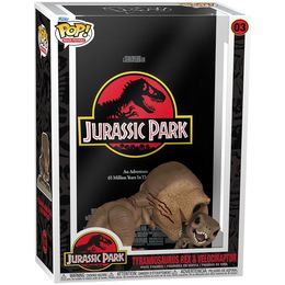 Jurassic Park Funko POP! Movie Poster - Tyrannosaurus Rex & Velociraptor Funko Pop! multicolor